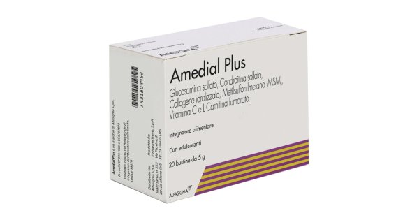 AMEDIAL PLUS INTEGRATORE ALIMENTARE 20BS 5G